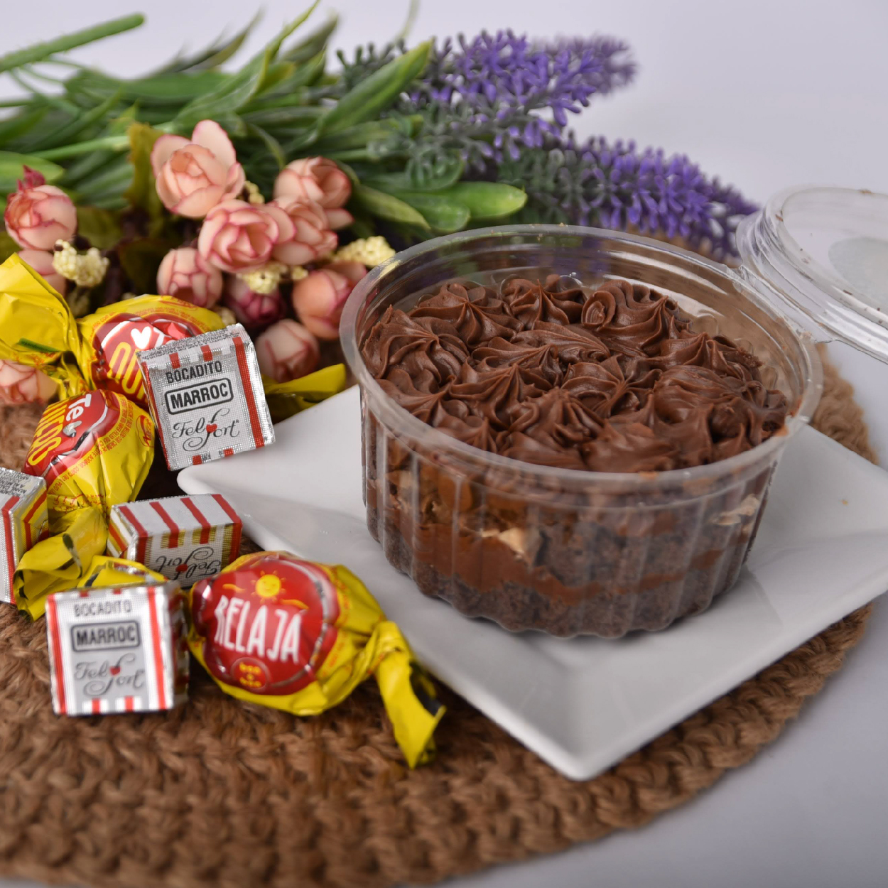 POSTRE TORTA CHOCOLATE MATILDA FEDE MONTARZINO - Flaming # ...