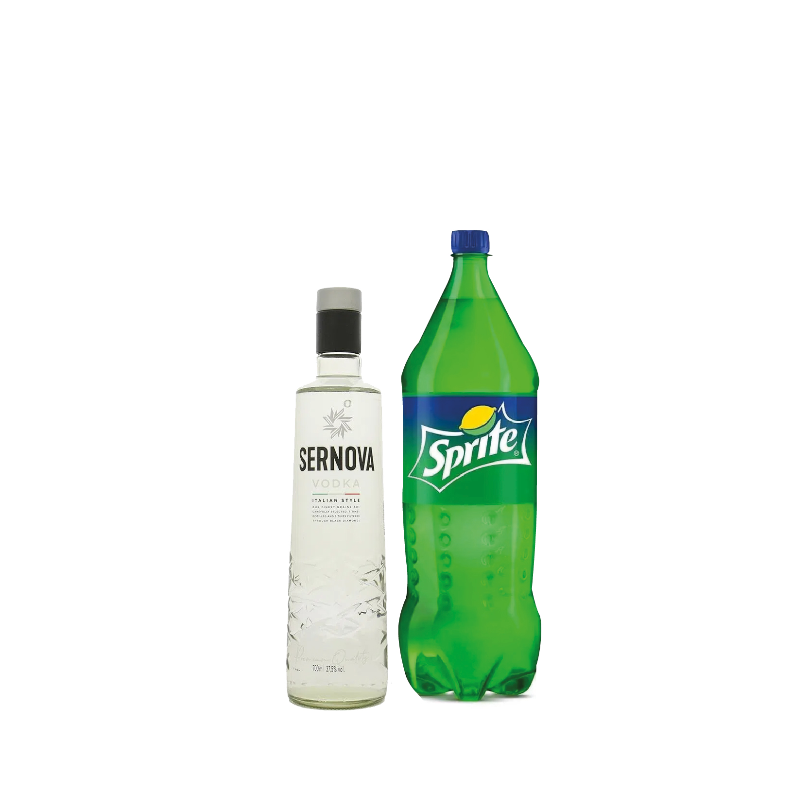 COMBO 1 VODKA SERNOVA 700CC 1 SPRITE 2,25L - Flaming # ...