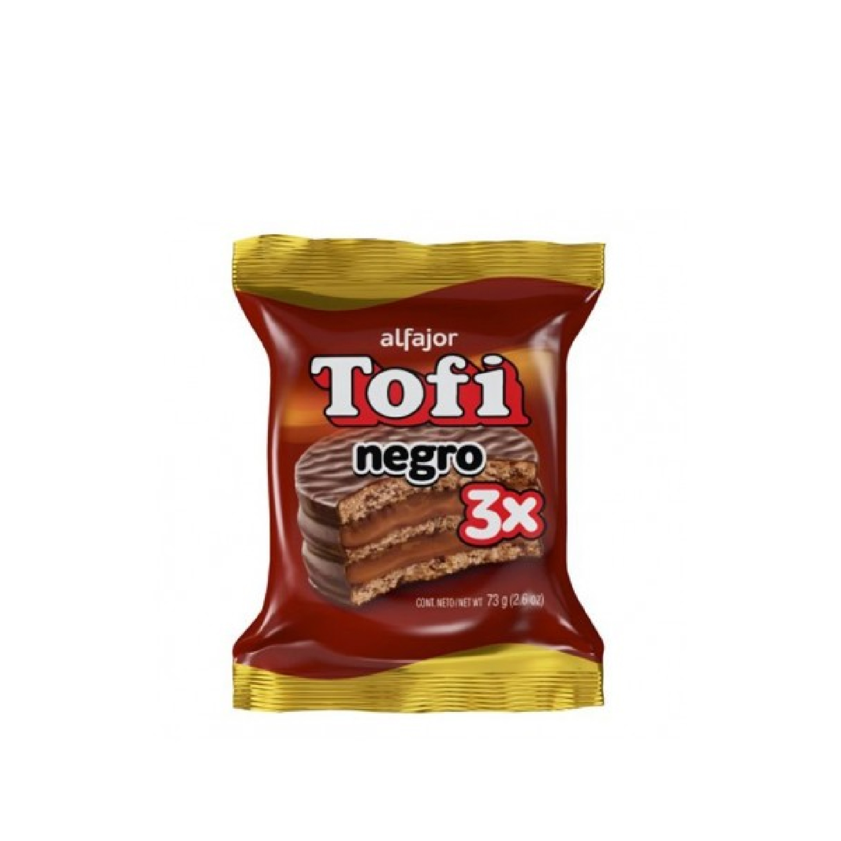 ALFAJOR TOFI NEGRO 73G - Flaming #AcompañamosTusMomentos